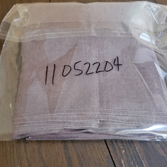 None | Dining | Vintage Brown Linen Tablecloth Rectangle 6 X 50 | Poshmark
